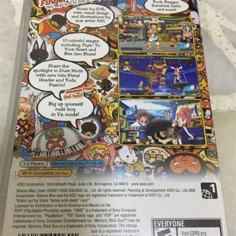 Gitaroo Man Lives Hobbies Toys Toys Games On Carousell