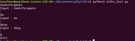 在 Python 中从标准输入获取输入 码农参考