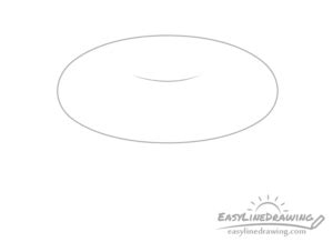 How To Draw A Bagel Step By Step Easylinedrawing