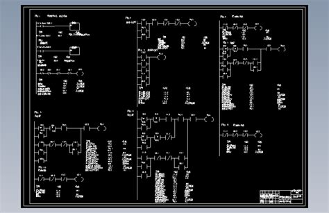 丰裕煤矿排水控制系统PLC控制与组态 AutoCAD 模型图纸下载 懒石网
