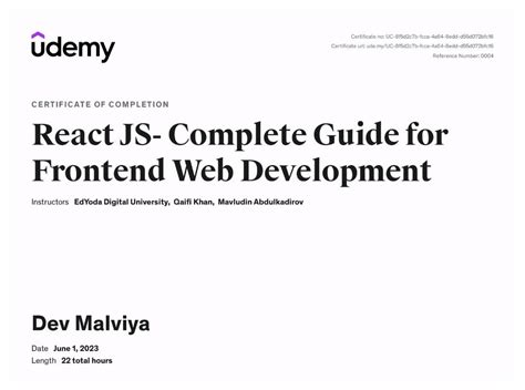 Dev Malviya On Linkedin Reactjs Certification