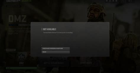 Warzone 2 0 Purchase Modern Warfare 2 To Have Access Error Message Fix Gamerevolution