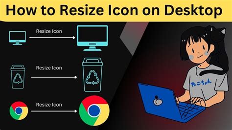 How To Resize Icons On The Desktop PC Window Icons Ko Kasy Bara Krein Desktop Per