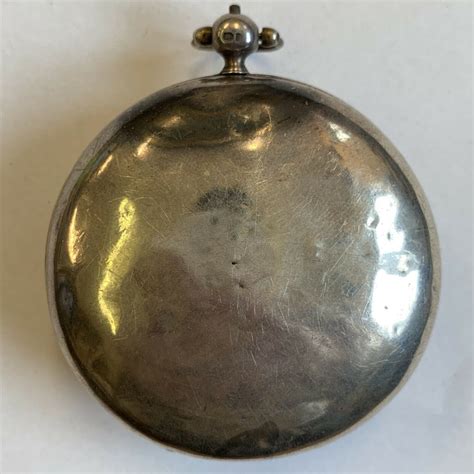 Antique 1817 Verge Silver Hunter Pocket Watch Thomas Beatson Liverpool Working — Wheeler Antiques