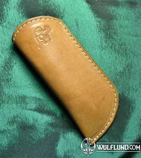 Leather Glasses Case Brown Keychains Whips Other Leather Products We