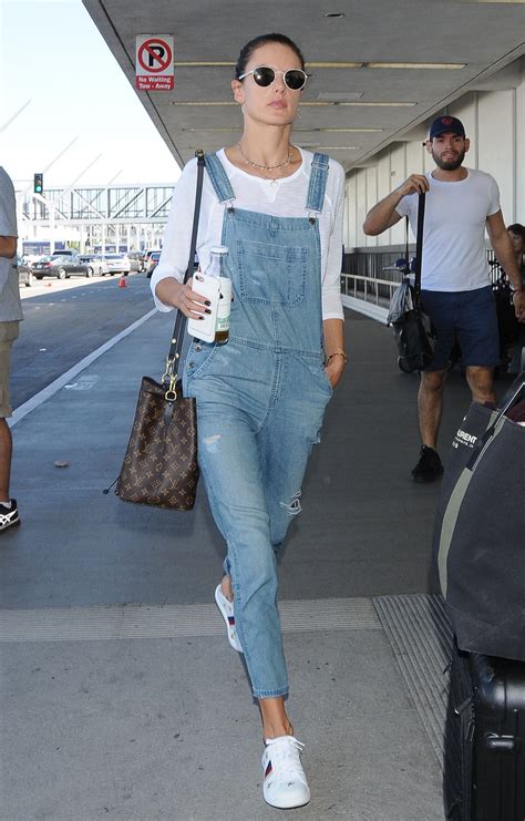 The Secret To Alessandra Ambrosios Supermodel Airport Style Is All In