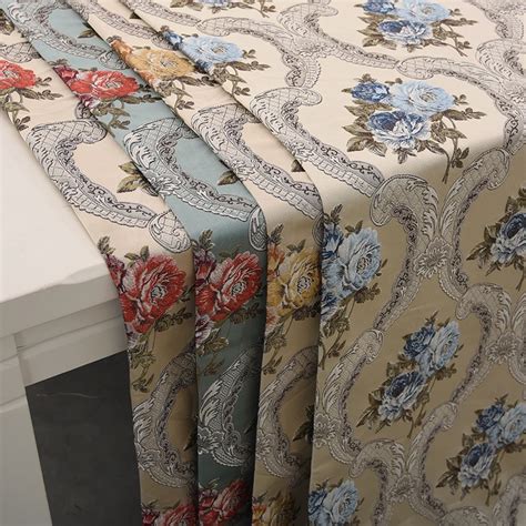 European Style ° C 정밀 자카드 Fabric 대 한 쿠션 소파 자 Quilting 봉 제 Patchwork 섬세한