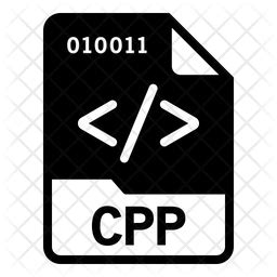 Cpp File Icon Download In Glyph Style