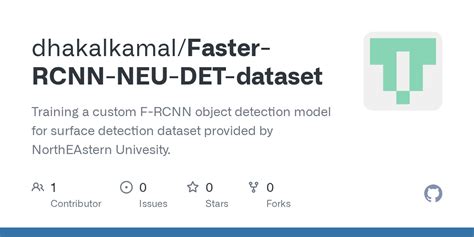 Github Dhakalkamalfaster Rcnn Neu Det Dataset Training A Custom F