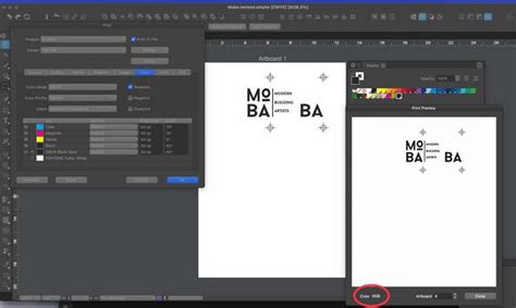 Why Does Print Option Say Rgb When File Is Set To Cmyk And Uses Spot Colors Vectorstyler