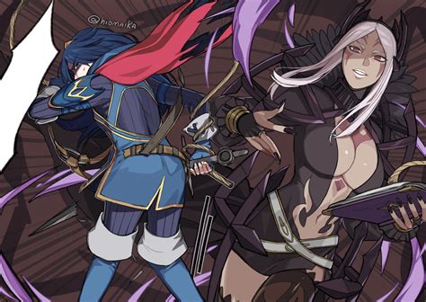 Lucina And Aversa Fire Emblem And 1 More Drawn By Hiomaika Danbooru