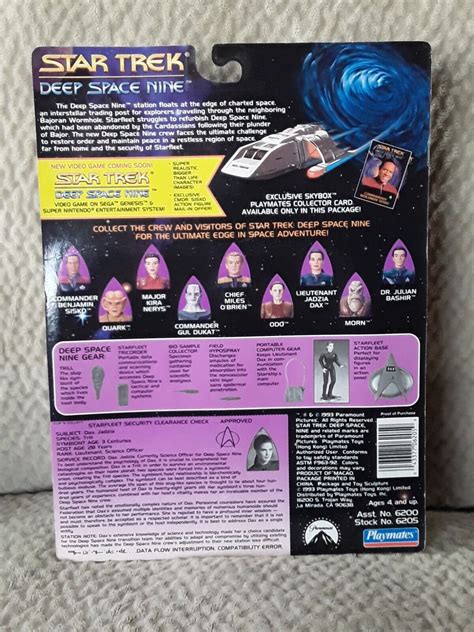 Mavin Star Trek Deep Space Nine Lieutenant Jadzia Dax Action Figure