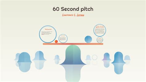 60 Second Pitch By Lawrence Lerma On Prezi