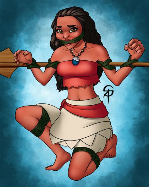 Rule 34 Bondage Disney Disney Princess Gag Gagged Moana Moana