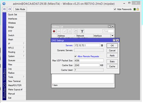 Ria Prakosa Tutorial Konfigurasi Ip Address Router Dns Firewall