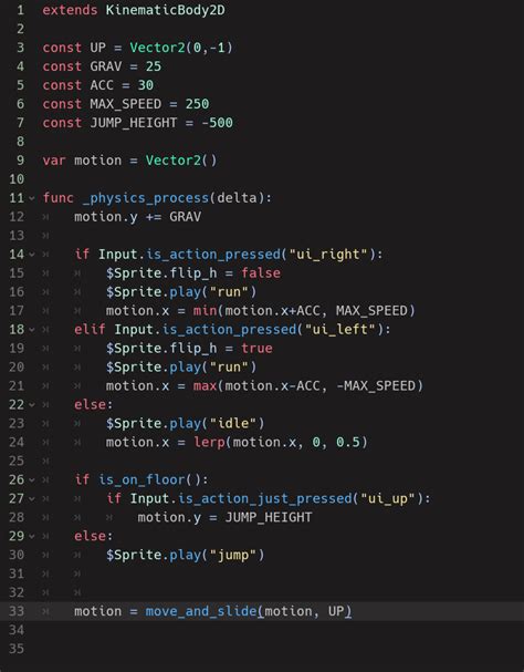 Handling Multiple Key Presses With Character Movement Godot