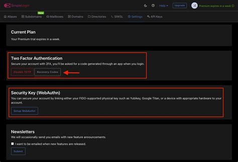 Add SimpleLogin SAS Issue 6658 2factorauth Twofactorauth GitHub