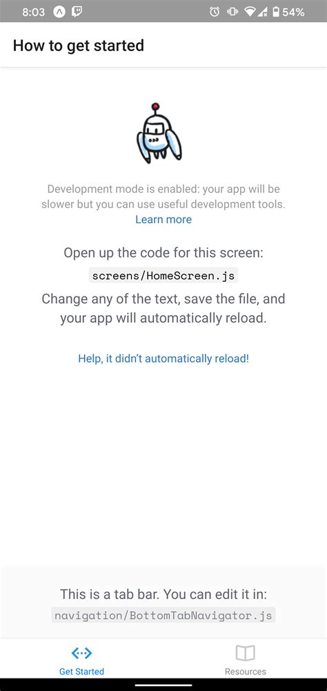 Part React Native Starter Tutorial