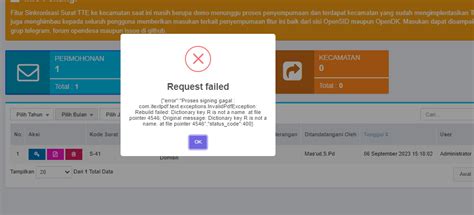 Bugerror Gagal Melakukan Passphrase · Issue 7116 · Opensidopensid