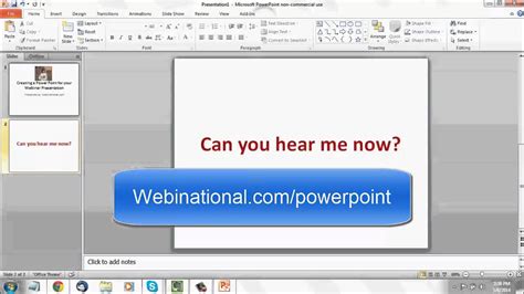 How To Create Your Webinar Presentation In Powerpoint Youtube
