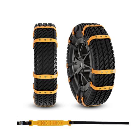 Emergency Car Chains Snow Traction Chains Mud Grip Chains Thickened Tendon Chains Car Snow