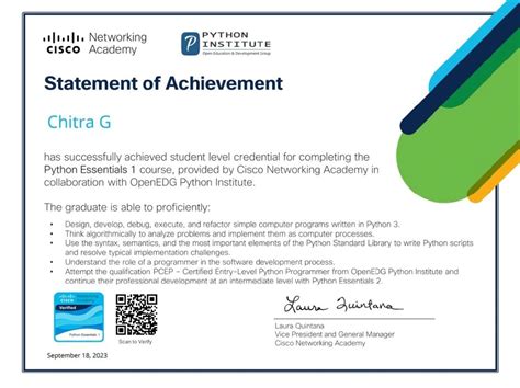 Chitra G On Linkedin Python An Essential Aspect Of Technology