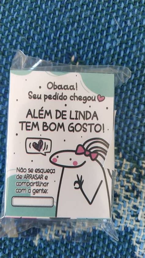 Tag De Agradecimento Ao Cliente Flork Meme Frases Mod Shopee Brasil
