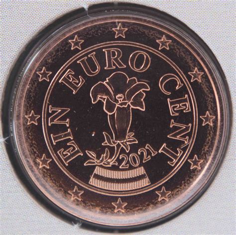 Austria 1 Cent Coin 2021 Euro Coins Tv The Online Eurocoins Catalogue