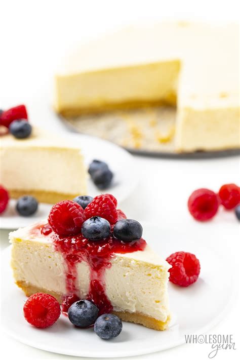 Keto Cheesecake Recipe Low Carb Sugar Free Cheesecake