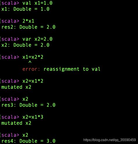 Scala解释器和常用数据类型scala解释器p Csdn博客
