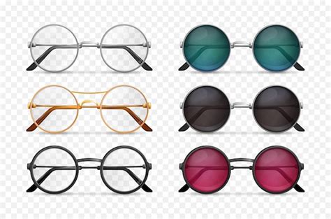 Round Glasses Vector Png Round Glasses Stock Illustrations 29 694