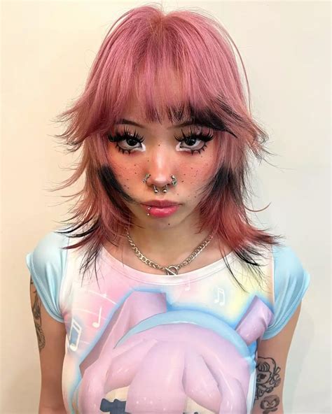 12 Gaya Rambut Wolf Cut Wanita Unleash Your Inner Rebel Angel Eve