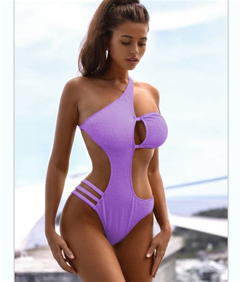 Sexy Classic One Piece Bikinis Swimsuit Vintage Print Swimwear Women