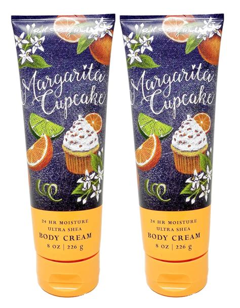 Bath And Body Works Margarita Cupcake 2 Pack Body Cream