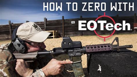 How To Zero With Eotech Shooting Techniques Tactical Rifleman Aro
