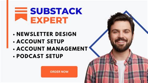 Do A Professional Substack Setup Substack Newsletter Template And