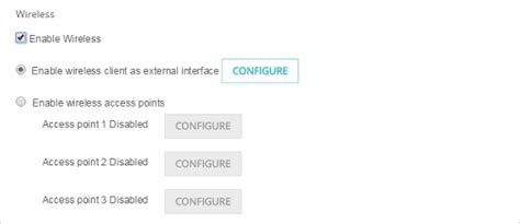 Configure Your External Interface As A Wireless Interface