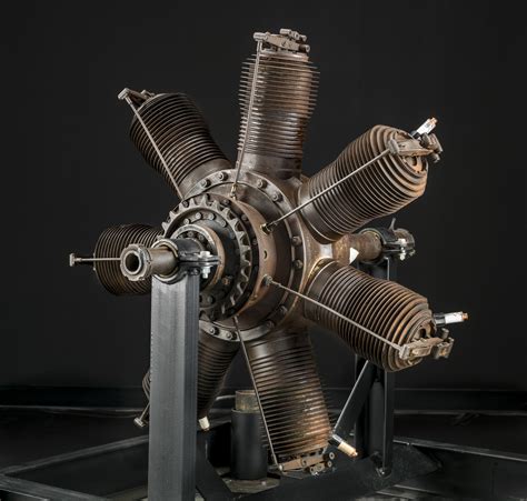 Gnome Omega Rotary 7 Engine Smithsonian Institution