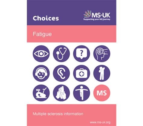 Multiple Sclerosis Fatigue MS UK Choices Booklet