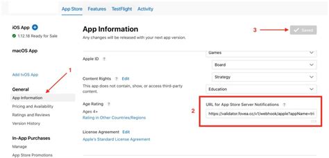 Setup Apple Subscription Status Url Foveabilling