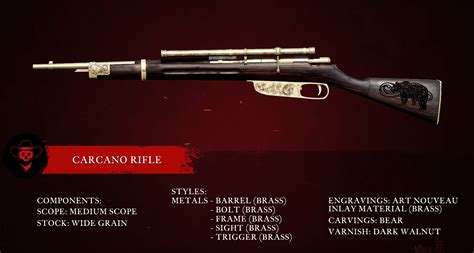 Rifle Customization Ideas Rdr2 Rreddeadredemption