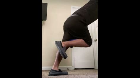 Doing Workout With Resistance Band Youtube