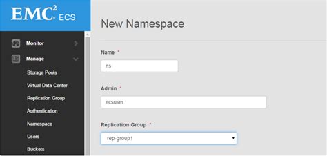 Ecs Administrative Web Ui — Ecs Communityedition 3 2 2 0 Documentation