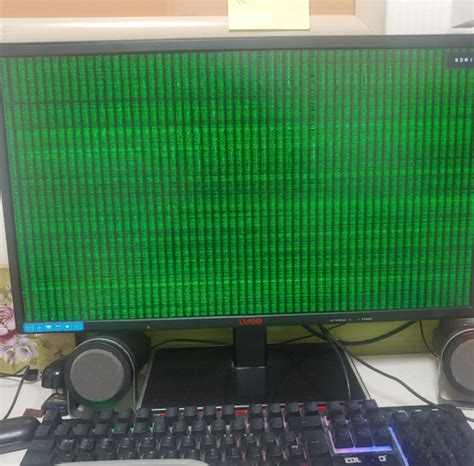 모니터 화면 나감 지식in