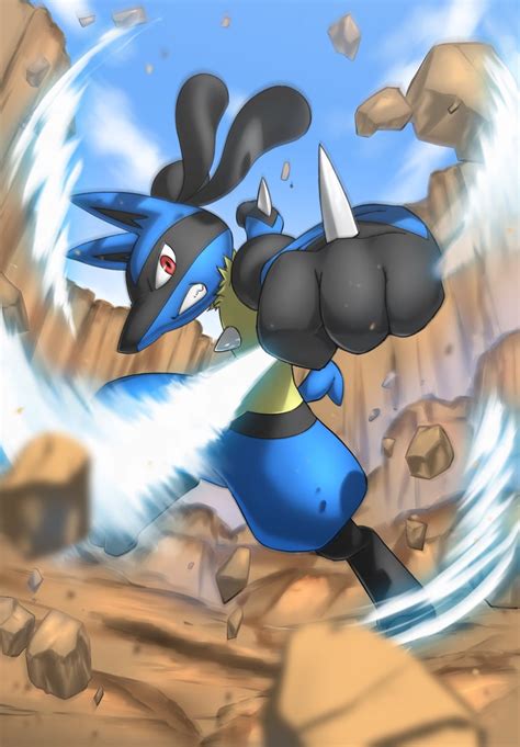 Lucario Pokemon Drawn By Ia Ilwmael Danbooru