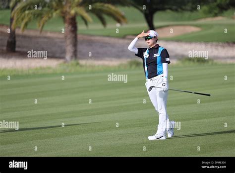 Hyo Joo Kim Of South Korea Is Seen At The Lpga Golf Tournament