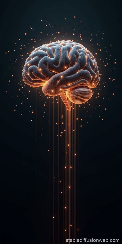 Neural Network Cerebral Connection | Stable Diffusion Online