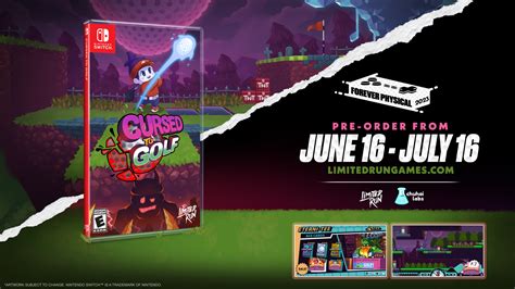 Switch Limited Run 195 Cursed To Golf Limited Run Games