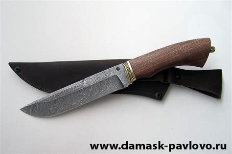 Нож из дамасской стали "Луч" - купить по цене 3300 руб. с доставкой по ...