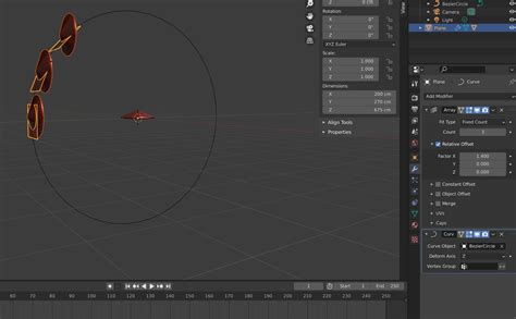Curve Modifier Modeling Blender Artists Community